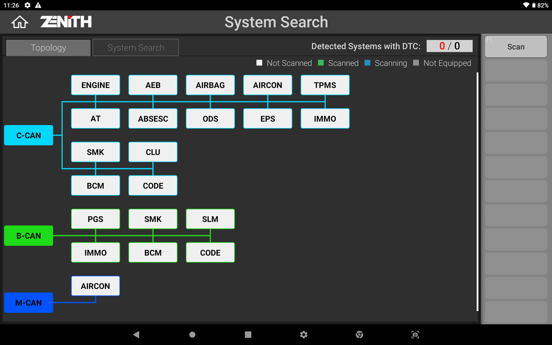 ZENITH Z7 PRO (EZDS EZ7KT110)